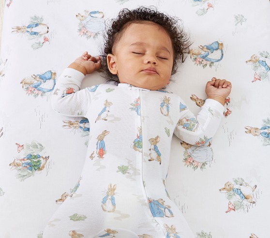 Peter Rabbit™ Organic Nursery Pajama | Pottery Barn Kids
