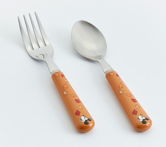 Disney Mickey Mouse Thanksgiving Utensils | Pottery Barn Kids