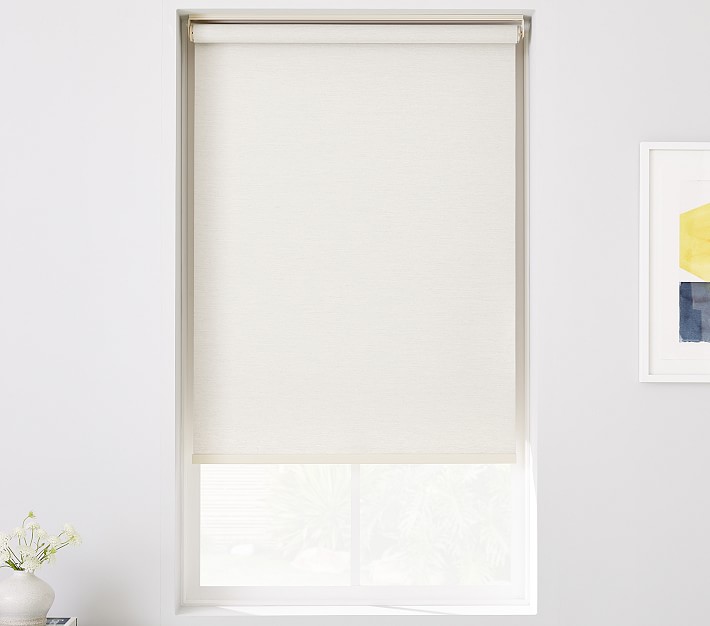 Open Box: Woven Blackout Roller Shade | Pottery Barn Kids