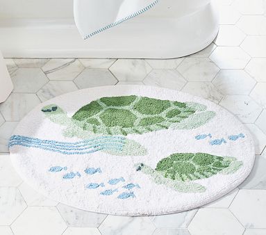 Turtle Bath Mat | Pottery Barn Kids