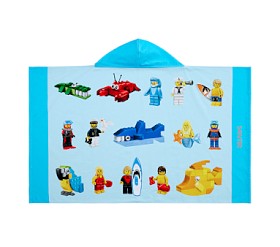 LEGO® Kid Beach Hooded Towel | Pottery Barn Kids