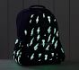Navy Lightning Bolt Glow-in-the-Dark Kids Backpacks | Pottery Barn Kids