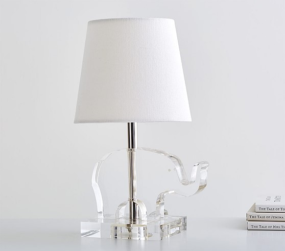 Acrylic Elephant Lamp | Kids Lamp | Pottery Barn Kids