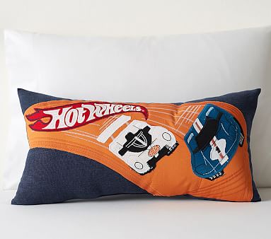 Hot Wheels® Race Car Decorative Kids' Pillow | Pottery Barn Kids