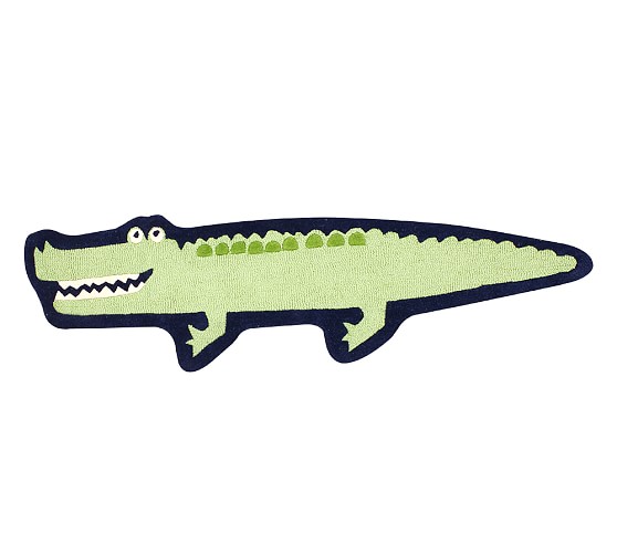 Gator Shaped Rug | Patterned Rugs | Pottery Barn Kids