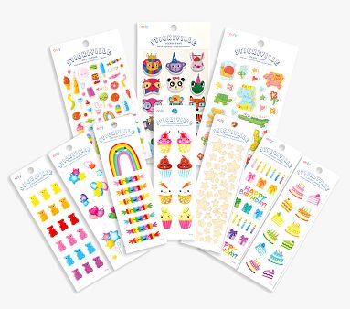 Ooly Party Time Sticker Set | Pottery Barn Kids