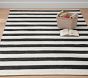 Rugby Stripe Indoor/Outdoor Rug | Pottery Barn Kids