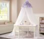 Lavender Ruffle Bed Canopy | Pottery Barn Kids