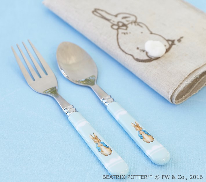 Beatrix Potter™ Utensil Set | Easter Table Decor | Pottery Barn Kids