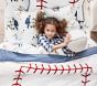 Baseball Stitch Comforter & Shams | Pottery Barn Kids