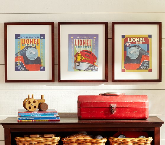 Train Wall Art Inserts | Pottery Barn Kids