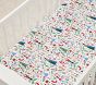 Rifle Paper Co. Nutcracker Crib Fitted Sheet | Pottery Barn Kids