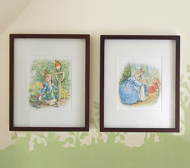 Peter Rabbit™ Wall Art work Inserts | Pottery Barn Kids