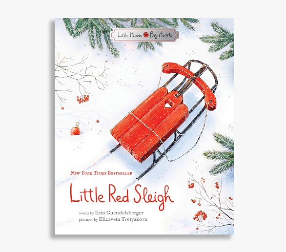 Little Red Sleigh Book | Pottery Barn Kids