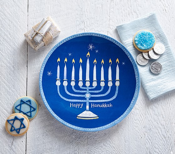 Hanukkah Plate | Pottery Barn Kids