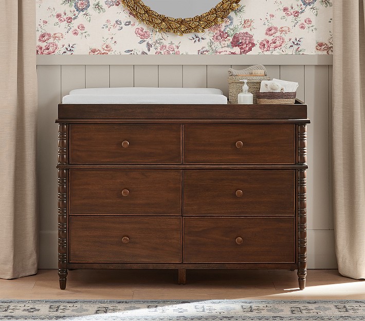 Elsie Extra-Wide Dresser & Topper Set (49") | Pottery Barn Kids