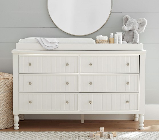Catalina Beadboard Extra-Wide Dresser & Topper Set | Pottery Barn Kids
