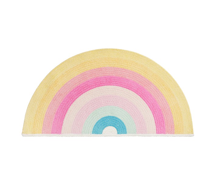 Capel Rainbow Shaped Rug | Pottery Barn Kids