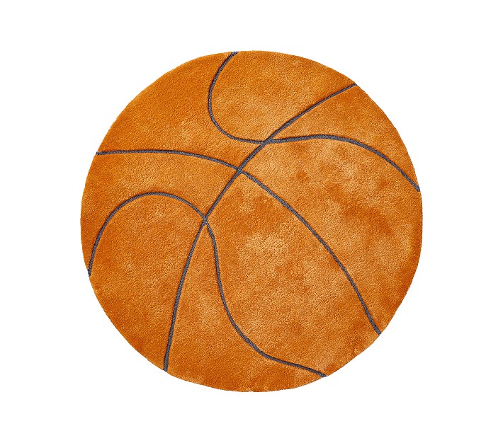 Basketball Rug | Pottery Barn Kids