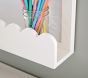 Scalloped Mini Pinboard With Ledge (26") | Pottery Barn Kids