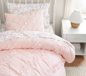 Eyelet Comforter & Shams | Pottery Barn Kids