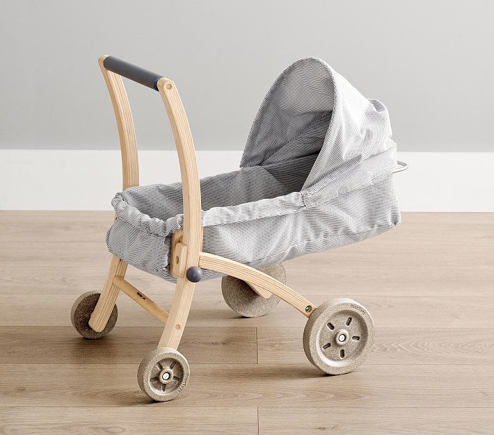 Plan Toys x pbk Wood Doll Convertible Pram | Pottery Barn Kids