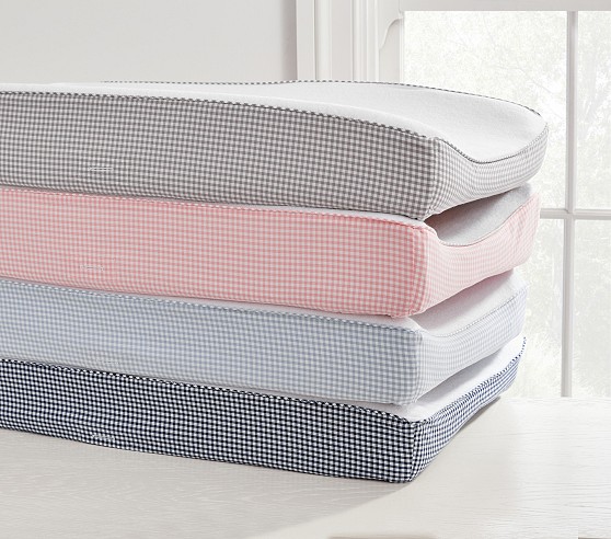 Gingham Changing Pad Cover & Insert | Pottery Barn Kids