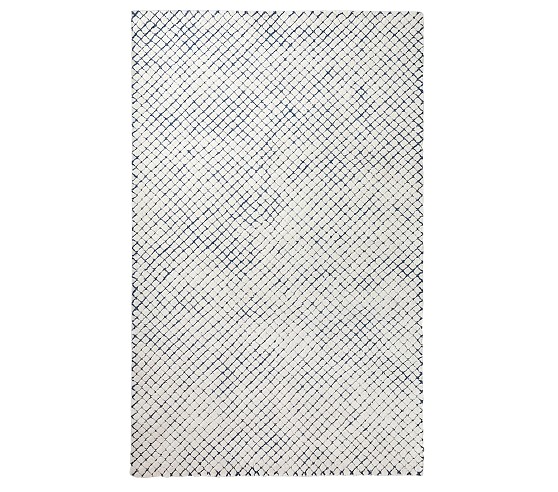 Performance Textured Trellis Rug | Pottery Barn Kids