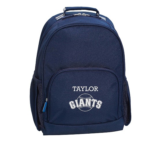 Mackenzie Navy MLB Personalized Backpacks | Pottery Barn Kids