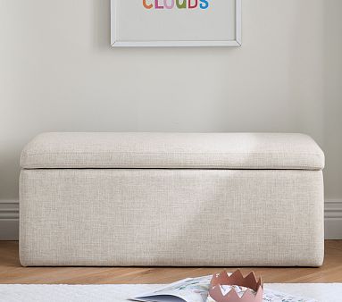 End-of-Bed Storage Bench | Pottery Barn Kids