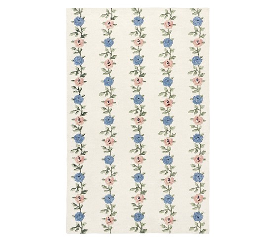 Floral Vines Rug | Pottery Barn Kids