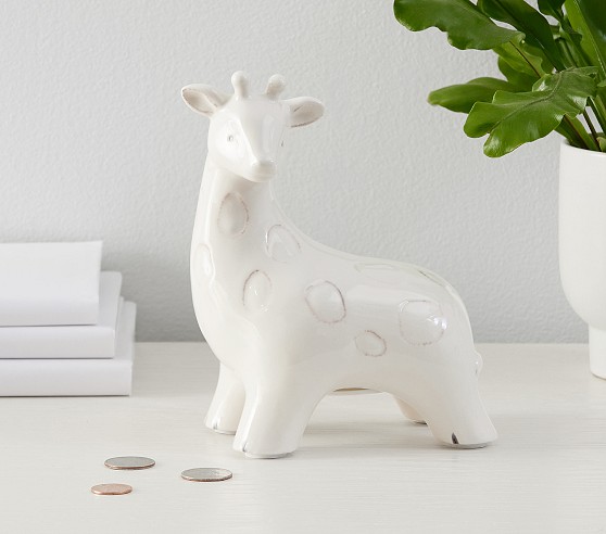 Giraffe Ceramic Bank | Pottery Barn Kids