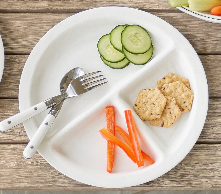Larkin Divided Plate | Pottery Barn Kids
