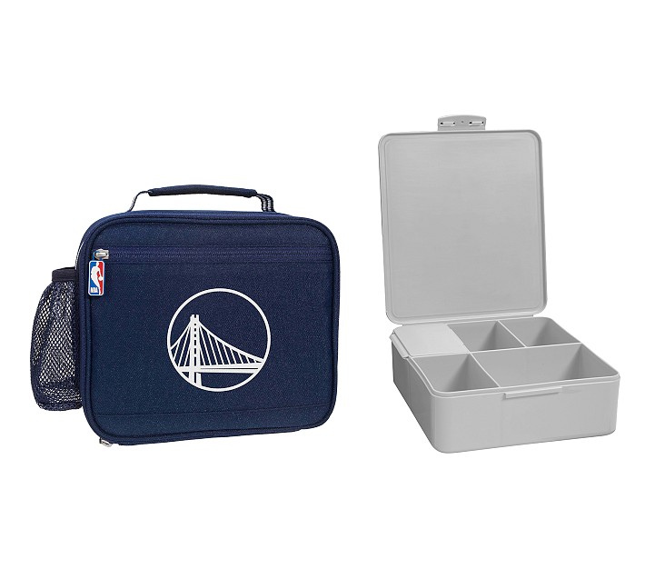 Mackenzie Navy Solid NBA Personalized Lunch & Bento Bundle, Set of 2 ...