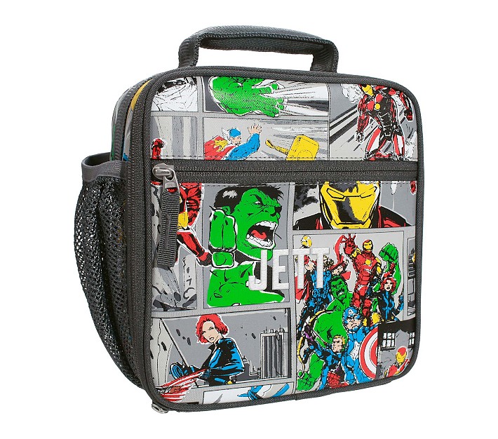 Mackenzie Marvel Comics Glow-in-the-Dark Lunch Boxes | Pottery Barn Kids