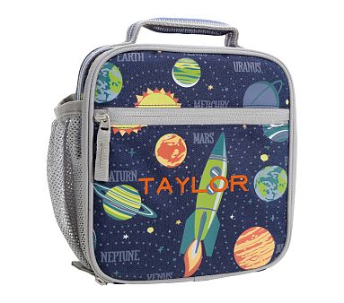 Mackenzie Navy Solar System Glow-In-The-Dark Lunch Boxes | Pottery Barn ...