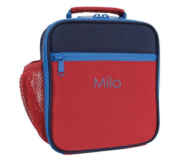 Astor Navy/Red Lunch Box | Pottery Barn Kids