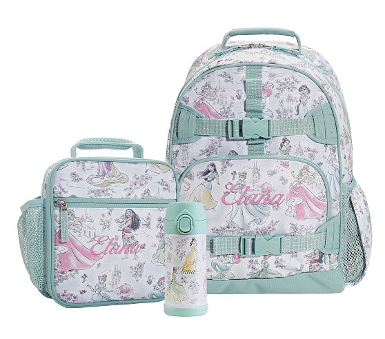 Mackenzie Heritage Disney Princess Backpack & Lunch Bundle, Set of 3 ...