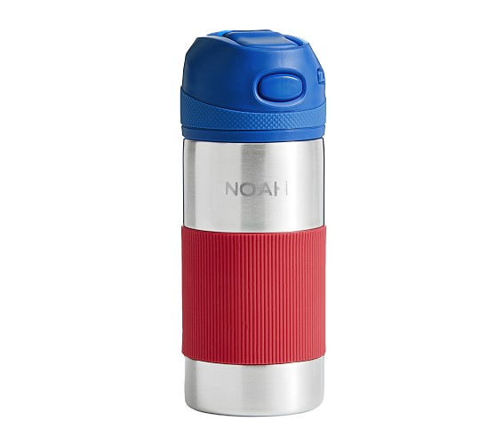 Astor Red/Blue Water Bottle | Pottery Barn Kids