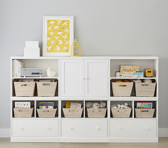 Cameron Bookshelf & Cubby Wall System | Pottery Barn Kids