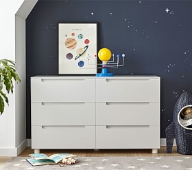 Arlen 6-Drawer Dresser (56w x 19d") | Pottery Barn Kids