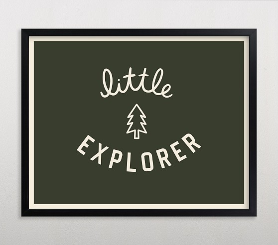 Minted® Little Explorer Flag Wall Art by Little Merry Market | Pottery ...