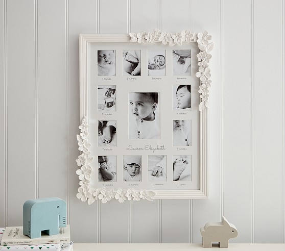 Hydrangea First Year Frame | Pottery Barn Kids