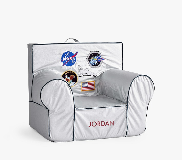 Kids Anywhere Chair®, Astronaut Mission Patch | Pottery Barn Kids