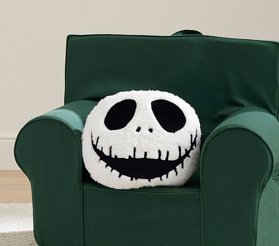 The Nightmare Before Christmas Jack Skellington Pillow | Pottery Barn Kids