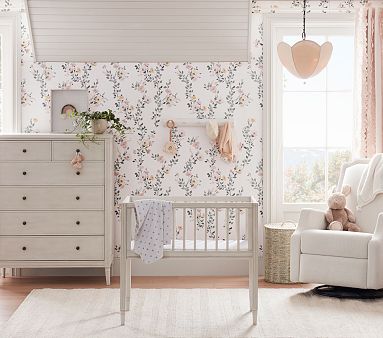 Floral Vine Wallpaper | Pottery Barn Kids