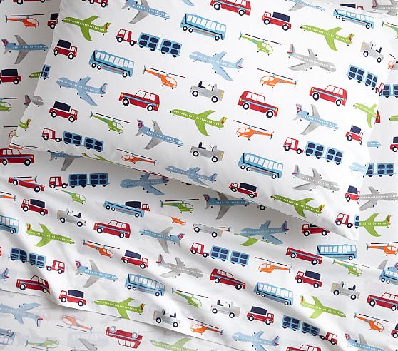 Organic Brody Kids' Sheet Set | Pottery Barn Kids