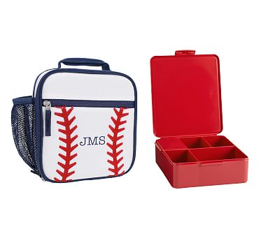 Mackenzie Baseball 3D Lunch & Bento Bundle, Set of 2 | Pottery Barn Kids