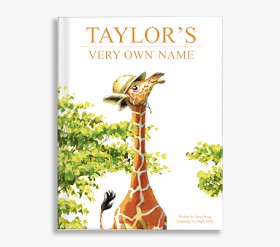 My Very Own Name Giraffe Personalized Book | Pottery Barn Kids