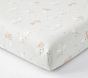 Sheep Organic Crib Fitted Sheet | Pottery Barn Kids